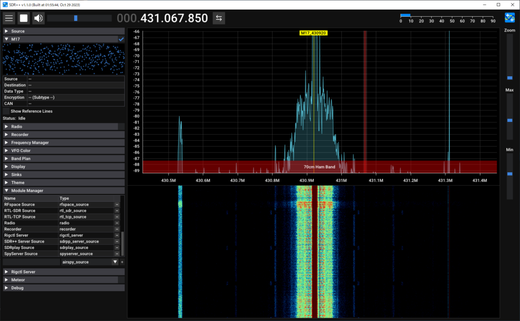SDR++ M17_Decoder | STARFIELD AMATEUR RADIO CLUB